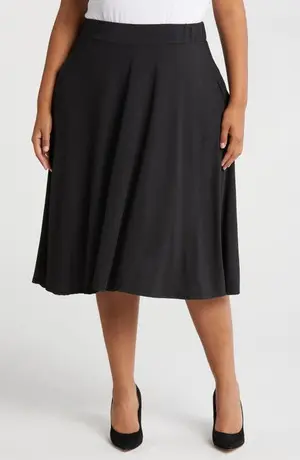 24seven Comfort Apparel Flowy Bottoms For Women