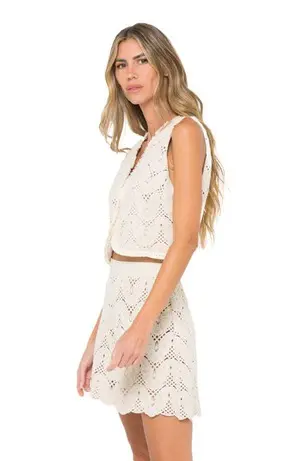 JBQ Letty Crochet Vest