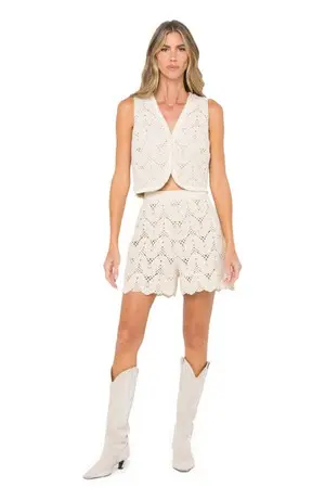JBQ Letty Crochet Vest