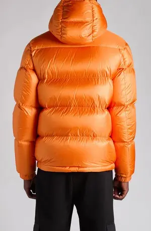 Moncler Rivau Down Hooded Jacket - Jaffa Orange