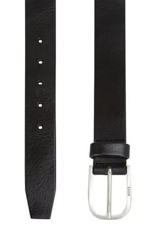 BOSS Kai Full Grain Leather Belt