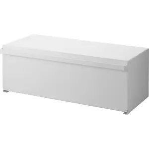 YAMAZAKI Wide Bread Box - White