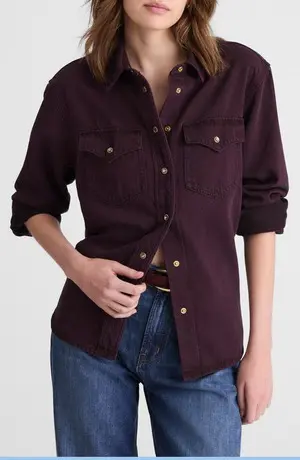 Madewell Western Shirts For Women