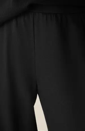 Eileen Fisher Pleated Straight Leg Ankle Pants