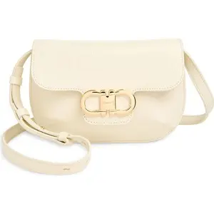 Ferragamo Gold Tone Cross Body Bags