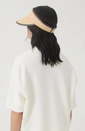 Eugenia Kim Micky Raffia Visor