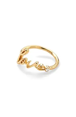 Kurt Geiger Love Script Ring