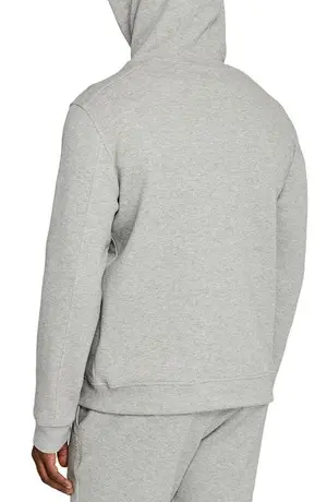 W.R.K Slim-fit Brushed Cotton-blend Pullover Hoodie - Grey