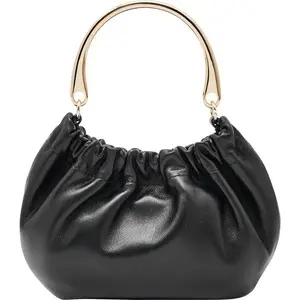 REISS Millie Leather Top Handle Bag