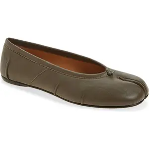MAISON MARGIELA Tabi Leather Ballet Flats