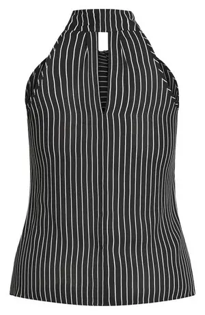City Chic Maliyah Tie Neck Top