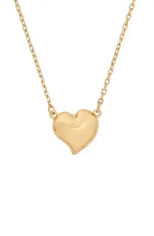 Kate Spade New York Heart Pendant Necklace - Gold