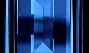 Goshwara Gossip Emerald Cut London Blue Topaz & Pavé Diamond Ring