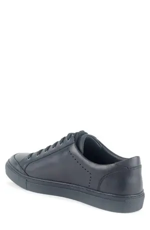 WARFIELD & GRAND Cyrus Leather Sneakers - Black
