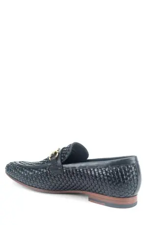WARFIELD & GRAND Durand Woven Bit Loafer