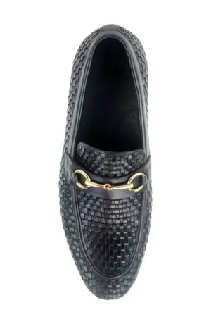 WARFIELD & GRAND Durand Woven Bit Loafer