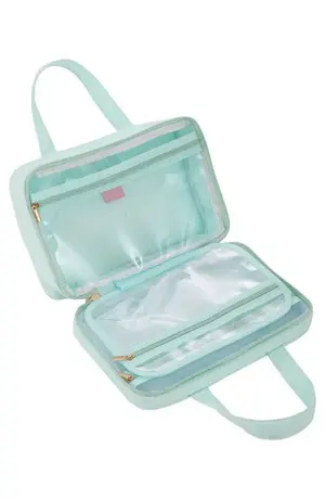 BLOC BAGS Bow Cosmetics Bag - Mint Green