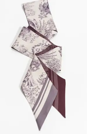 BOND & GRACE The Heroines Silk Twilly Scarf