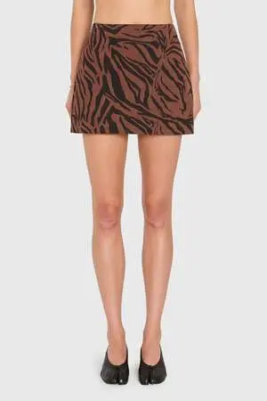 Amanda Uprichard Miles A-line Mini Skort