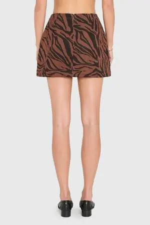 Amanda Uprichard Miles A-line Mini Skort