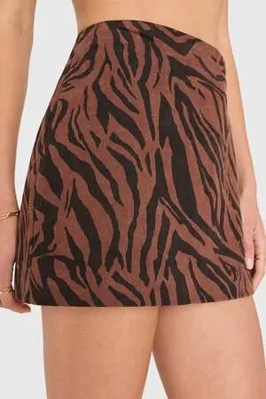 Amanda Uprichard Miles A-line Mini Skort