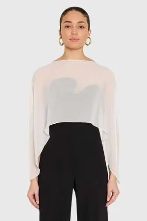 Amanda Uprichard Rachel Cape - Ivory