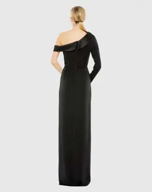 Mac Duggal Long Sleeve Evening Gown