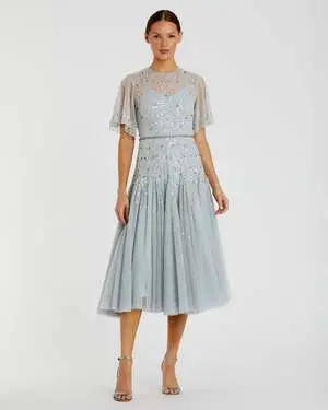 Embellished Mesh Dresses