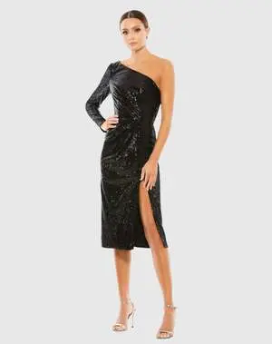 Mac Duggal Sequined Cocktail Dresses