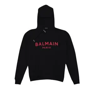Balmain Drawstring Sweatshirts Hoodies For Women