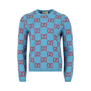Gucci Monogram Wool Sweater