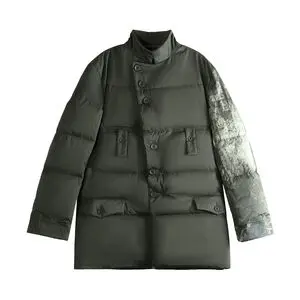 YOHJI YAMAMOTO POUR HOMME Padded Printed Jacket