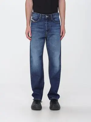 DIESEL® D-macs Mid-rise Straight Leg Jeans - Blue