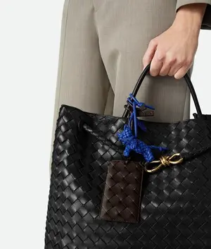 BOTTEGA  VENETA Badge Holder On Strap