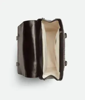 Bottega Veneta Intrecciato Leather Backpack Fondant