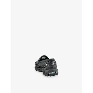 NEW BALANCE 1906l Leather And Mesh Loafers - Black