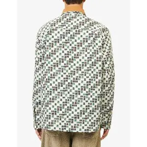 Marni Patterned Long-sleeve Cotton Shirt