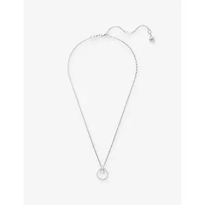 SWAROVSKI Constella Rhodium-plated And Zirconia Pendant Necklace - Silver