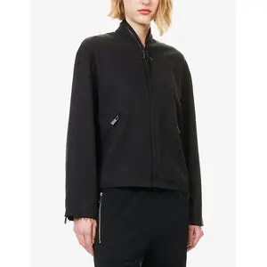 TEAM WANG DESIGN Acceptance Stand-collar Woven Jacket