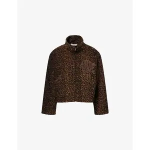 HONOR THE GIFT Print High-neck Fleece Jacket