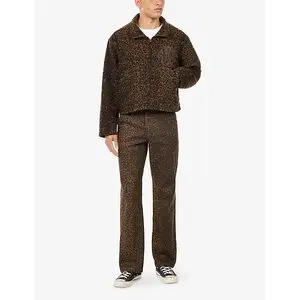 HONOR THE GIFT Print High-neck Fleece Jacket