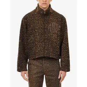 HONOR THE GIFT Print High-neck Fleece Jacket