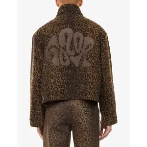 HONOR THE GIFT Print High-neck Fleece Jacket