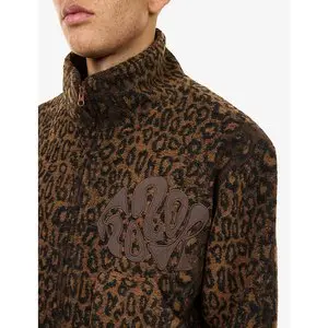 HONOR THE GIFT Print High-neck Fleece Jacket