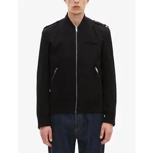 The Kooples Regular-fit Cotton Teddy Jacket