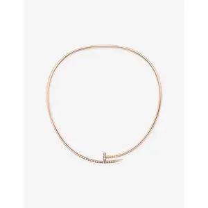 CARTIER Juste Un Clou Diamond Necklace - Rose Gold