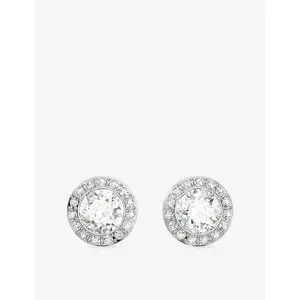 SWAROVSKI Una Rhodium-plated Set - Crystal