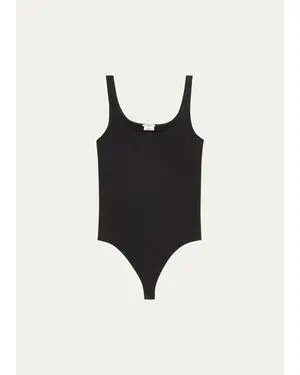 Wolford Jamaika Scoop-neck Thong Bodysuit - Black