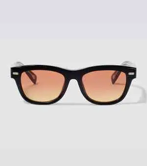 Brunello Cucinelli Rectangular Sunglasses - Black