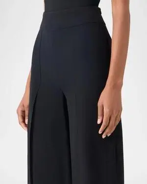 Akris Fellia Silk Pants - Black
